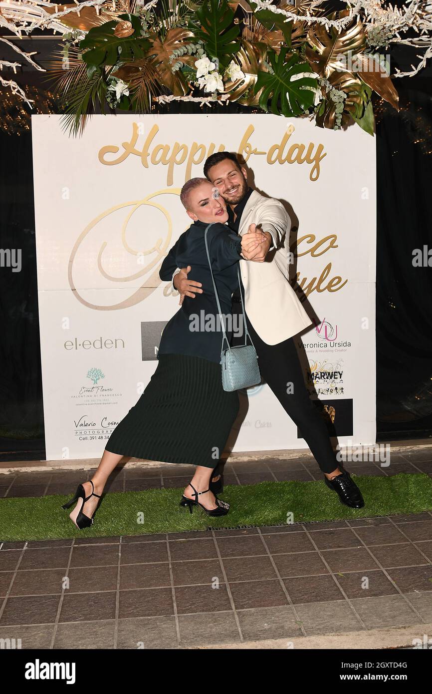 Rome, Italy. 05th Oct, 2021. Rome, Moku Restaurant Federico Fashion Style's Birthday Party, In ...