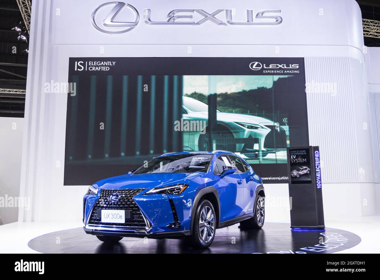 Bangkok Thailand:- Oct 28, 2020:- New Lexus Cars in Thailand show at ...