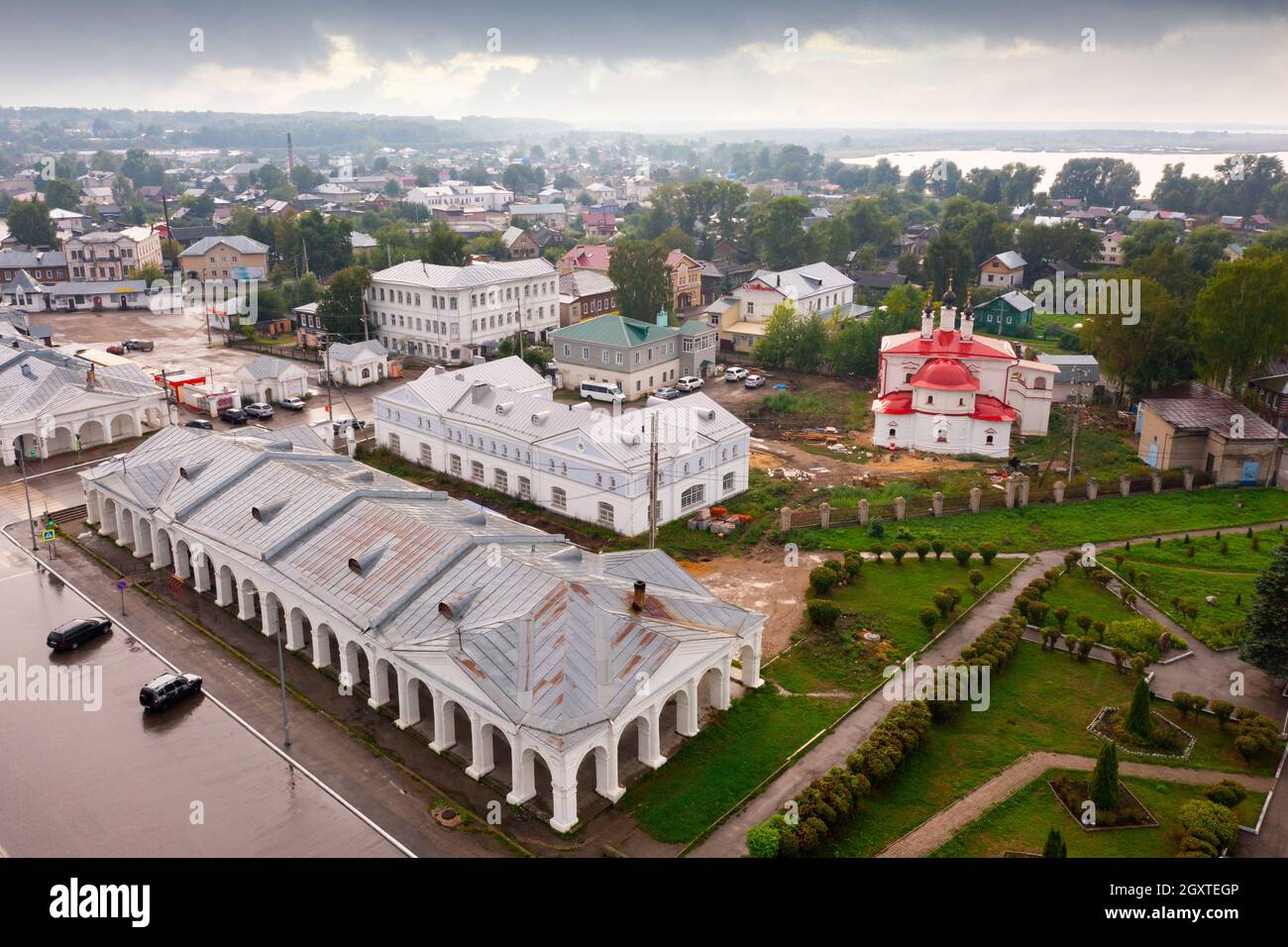 Aerial view kostroma russia hi-res stock photography and images - Alamy