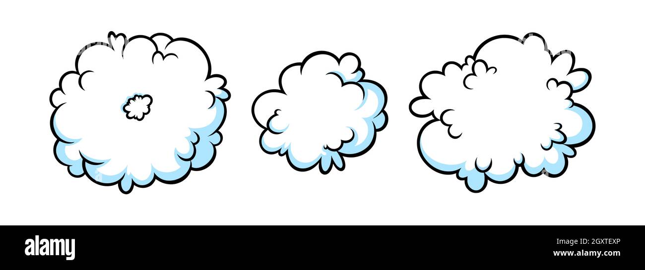 Steam Cloud Clipart