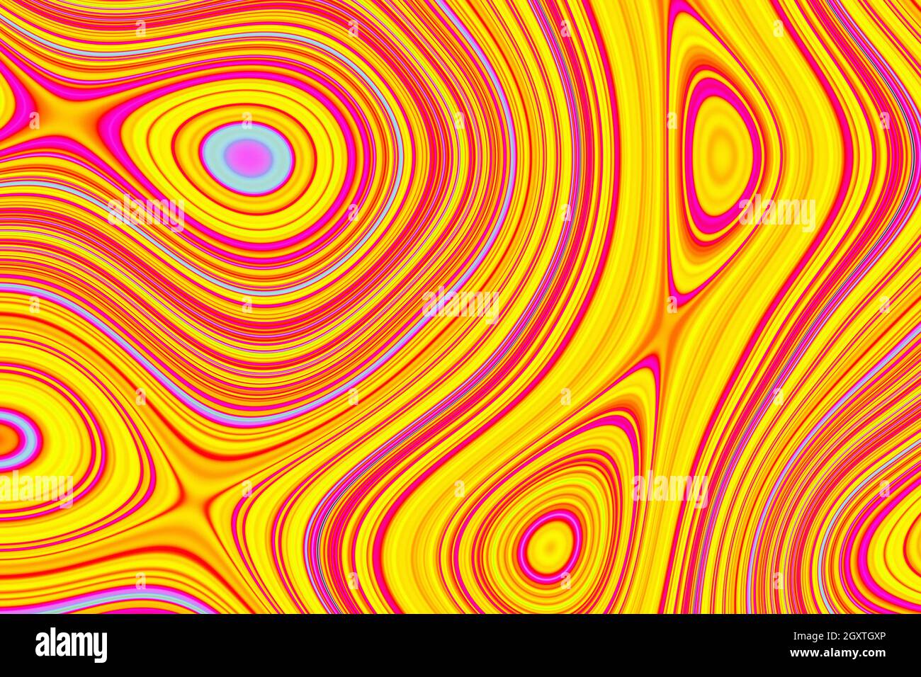 3D illustration colordul water pattern, texture. Abstract chaotic pop ...