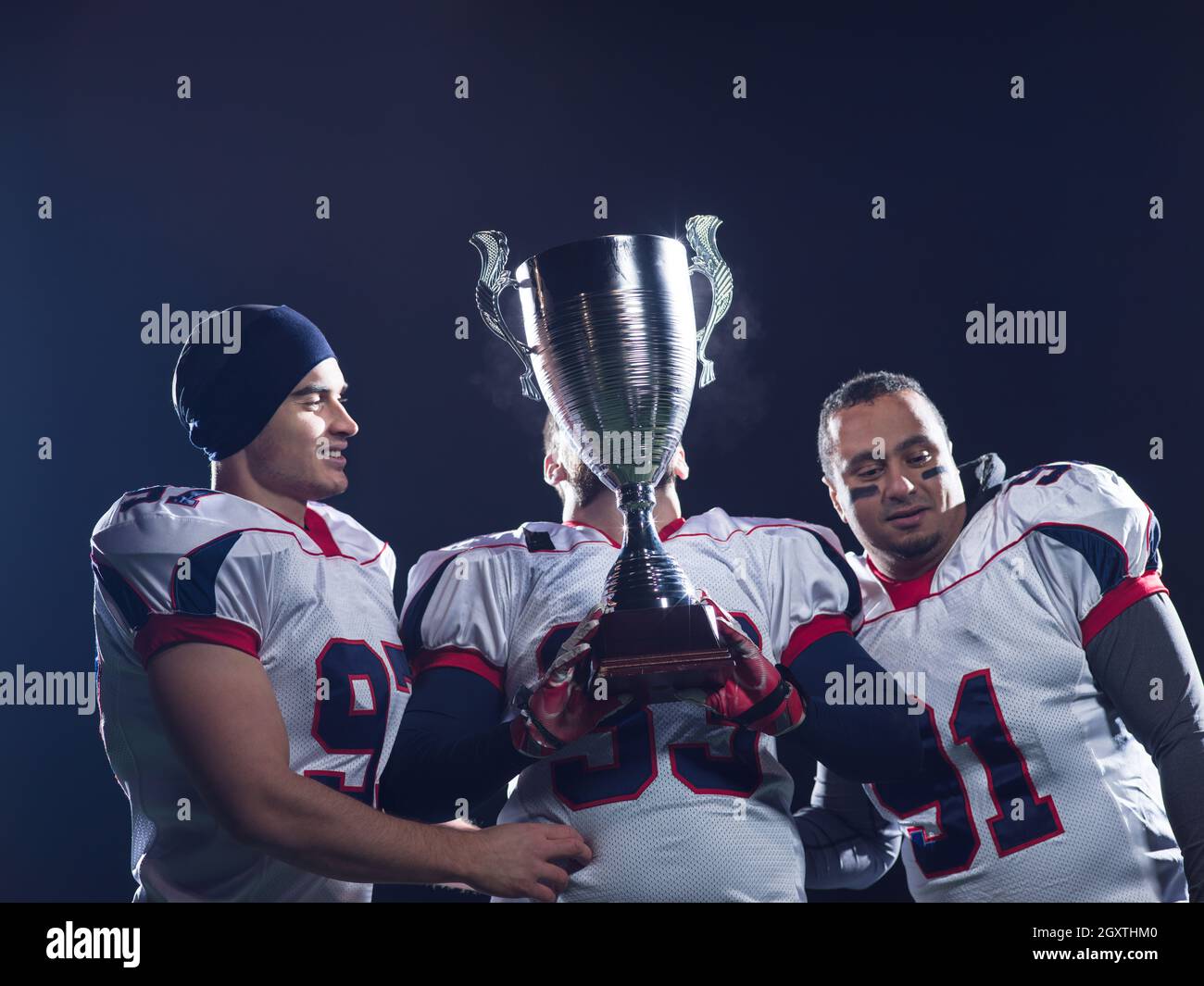 Celebration winners team group football hi-res stock photography and ...
