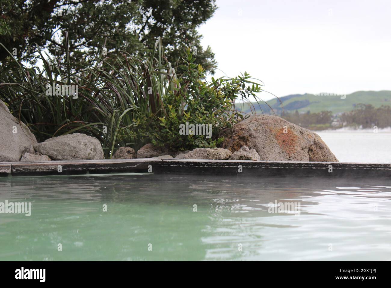 Geothermal Spa at Rotorua. New Zealand. 17 Oct. 2011 Stock Photo - Alamy