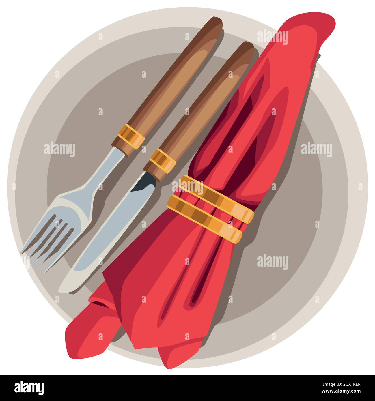 Cutleries Stock Vector Images - Alamy