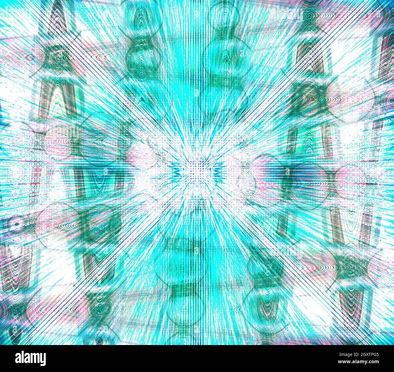 An abstract psychedelic burst background image Stock Photo - Alamy