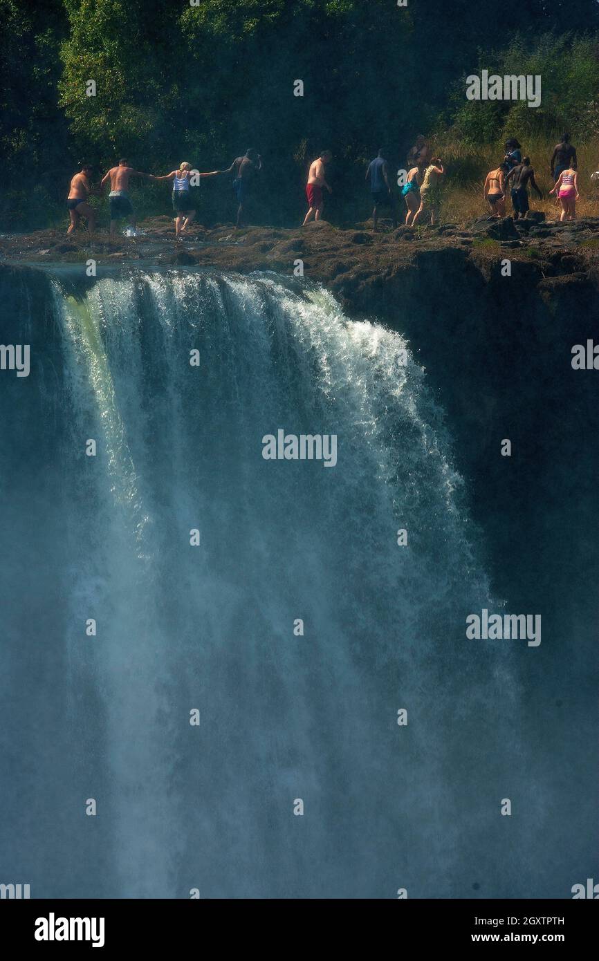 Devils pool, victoria falls hi-res stock photography and images - Alamy