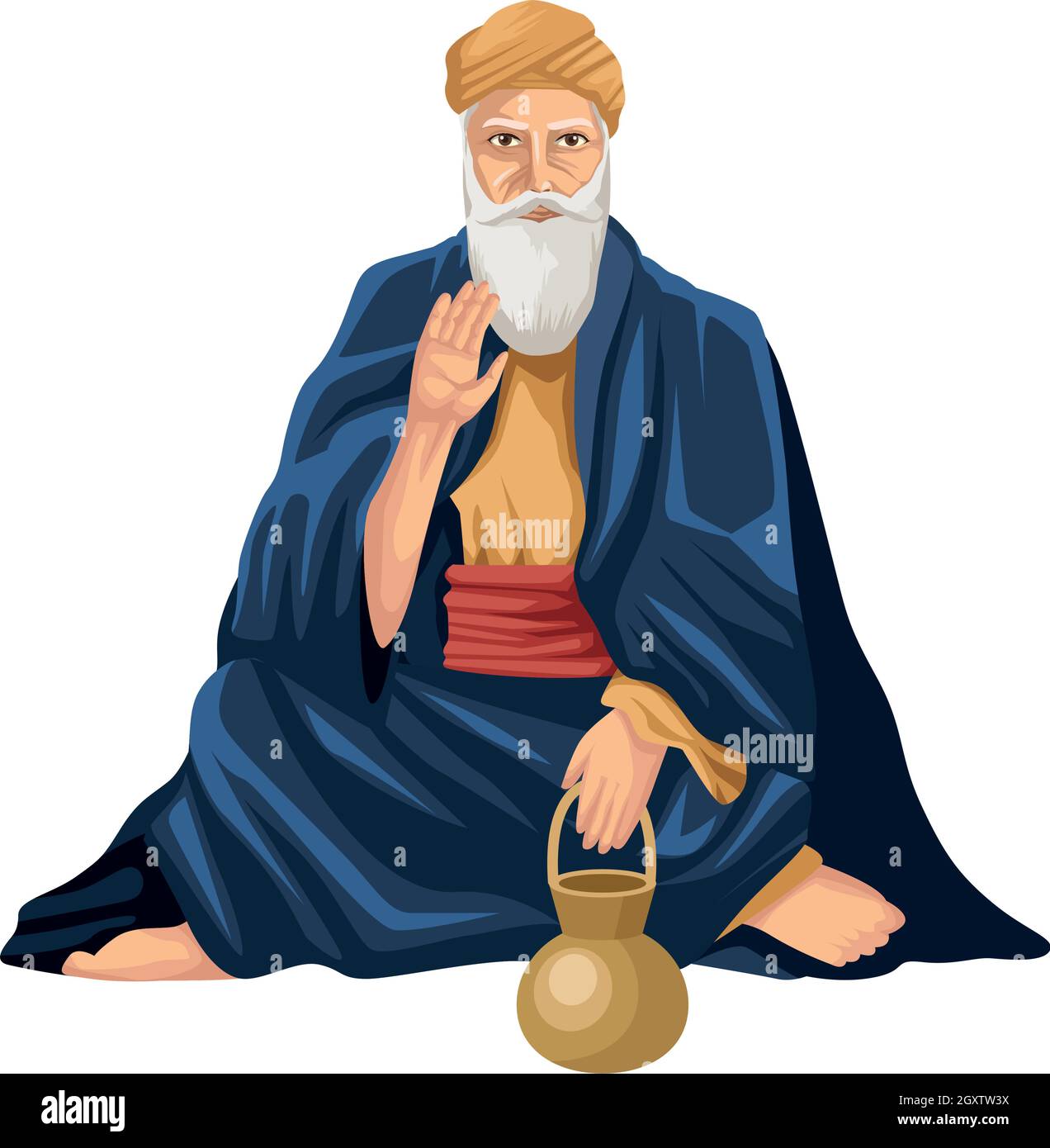 Yoga guide Stock Vector Images - Alamy