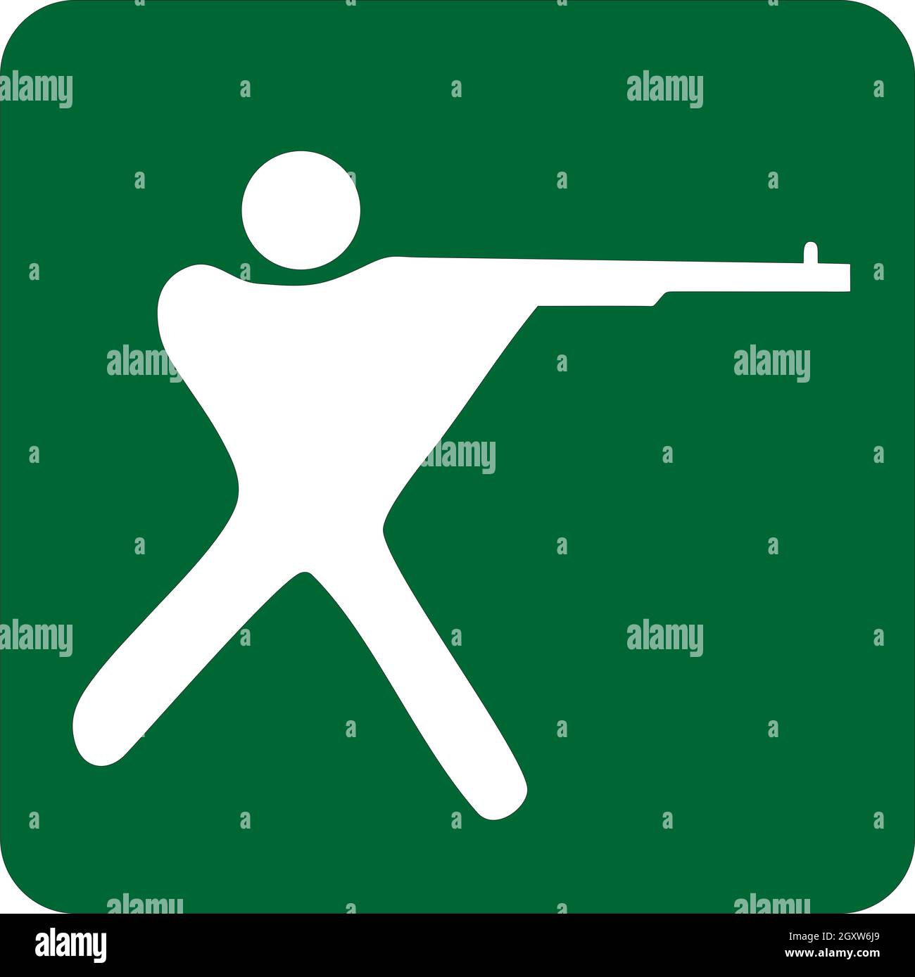 Shooting pictogram hi-res stock photography and images - Alamy