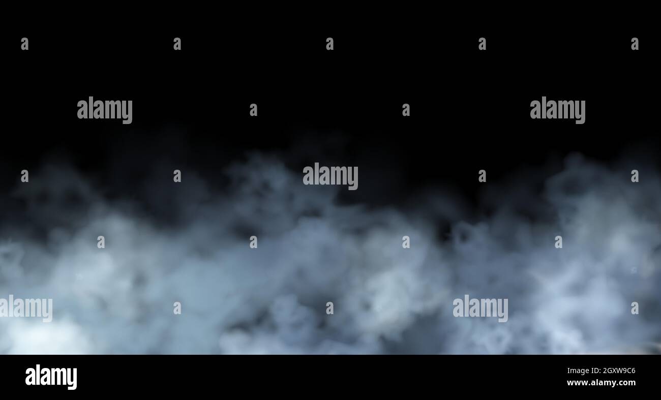 Vector Abstract realistic fog cloud design element Stock Vector Image ...