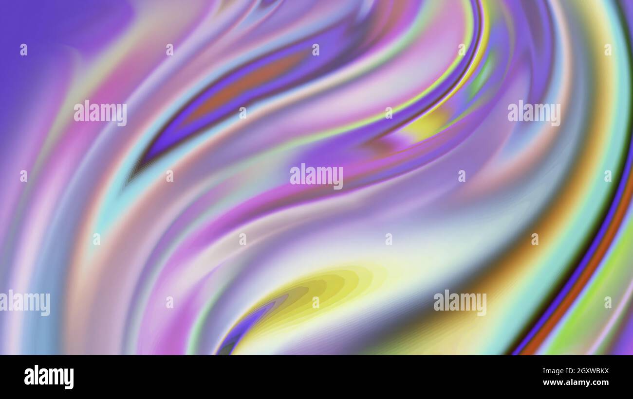Abstract reflective purple wavy abstract background animation Stock ...