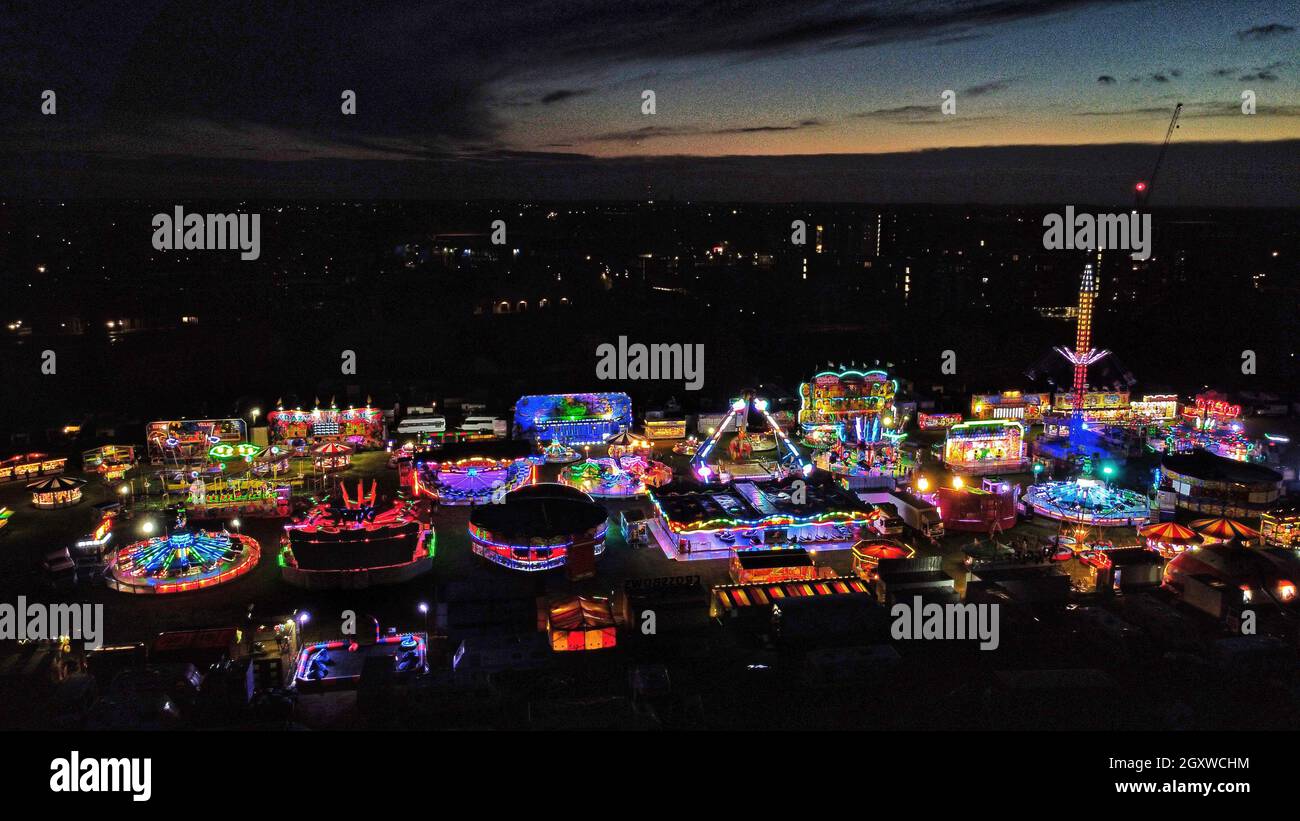 Peterborough, UK. 04th Oct, 2021. The Peterborough Bridge Fair - The ...