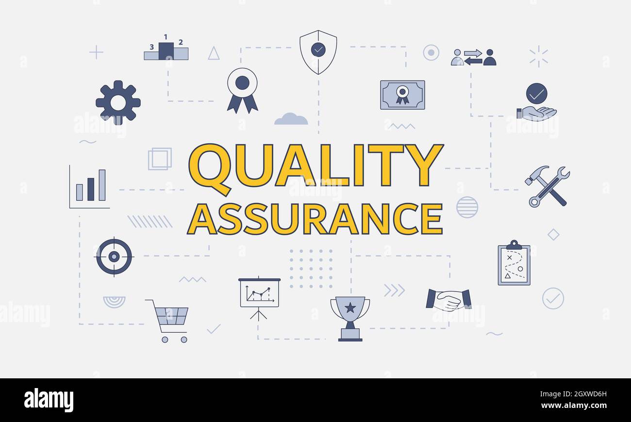 Quality control vector banner word hi-res stock photography and images ...