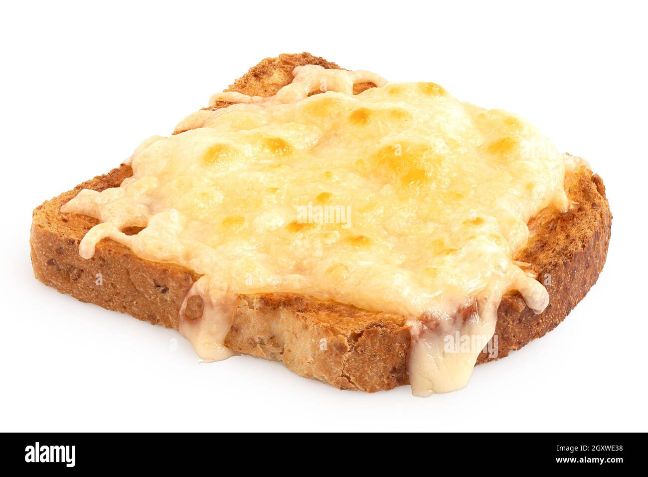 Closeup cheese toast Cut Out Stock Images & Pictures - Alamy