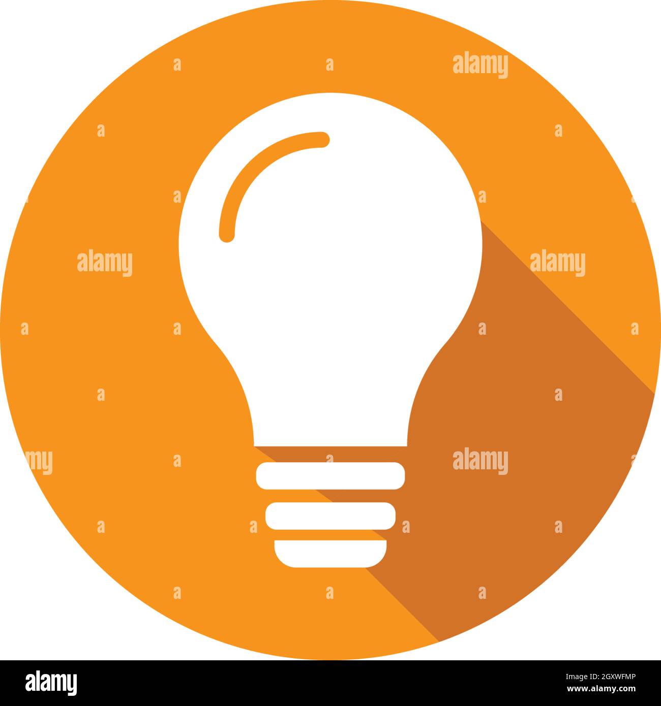 bulb logo vector ilustration template Stock Vector Image & Art - Alamy