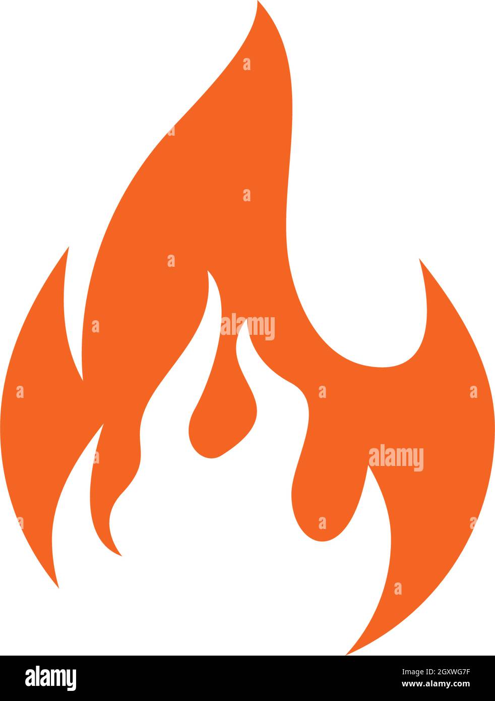 Fire flame Logo Template vector icon Oil, gas and energy logo concept ...