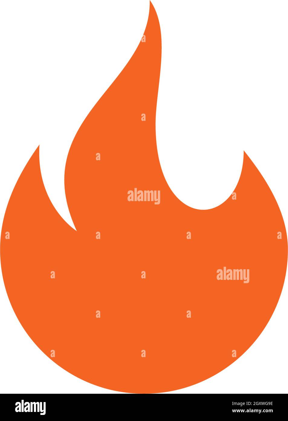 Fire flame Logo Template vector icon Oil, gas and energy logo concept ...