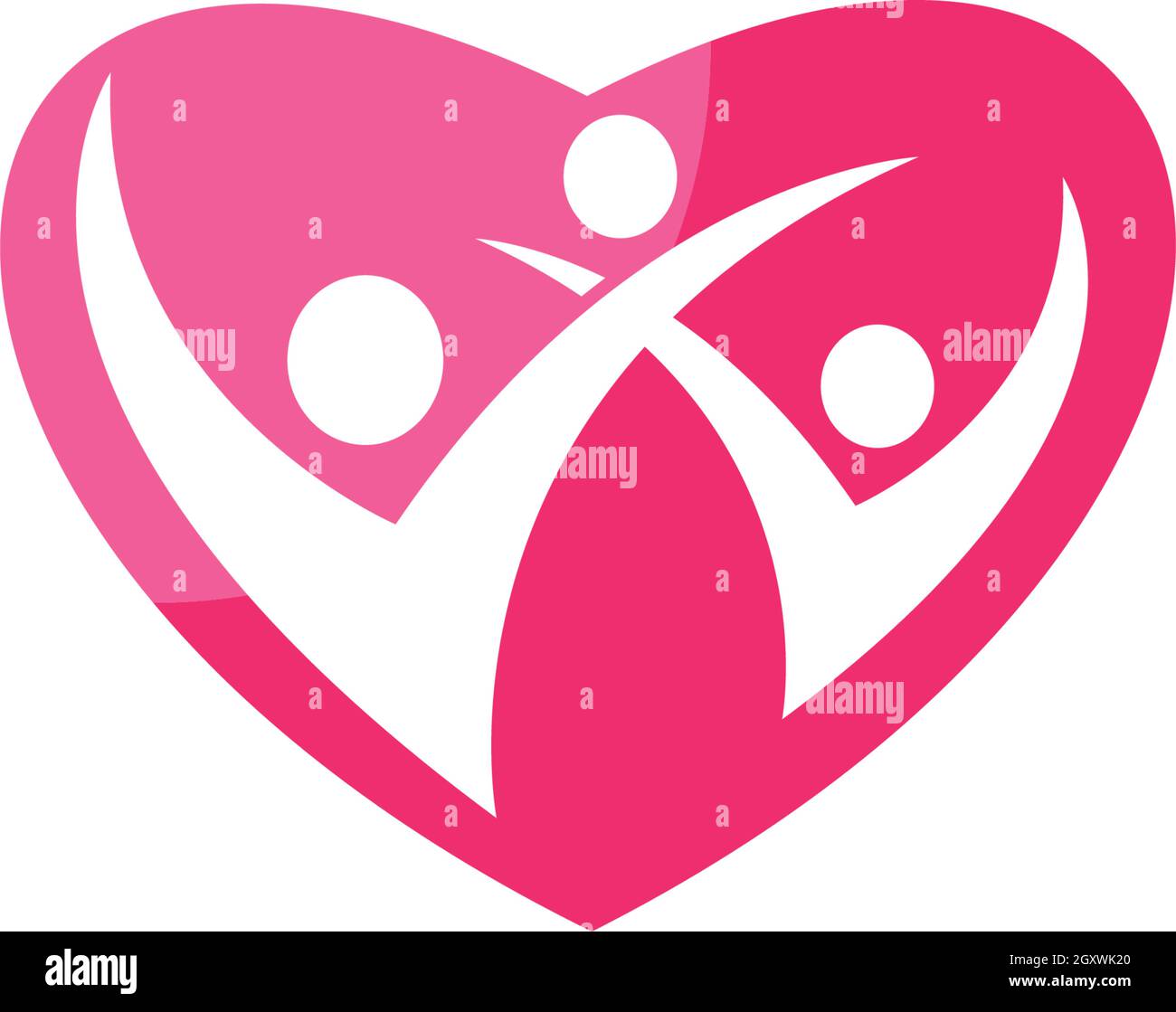 Love Logo Vector icon illustration design Template Stock Vector Image ...