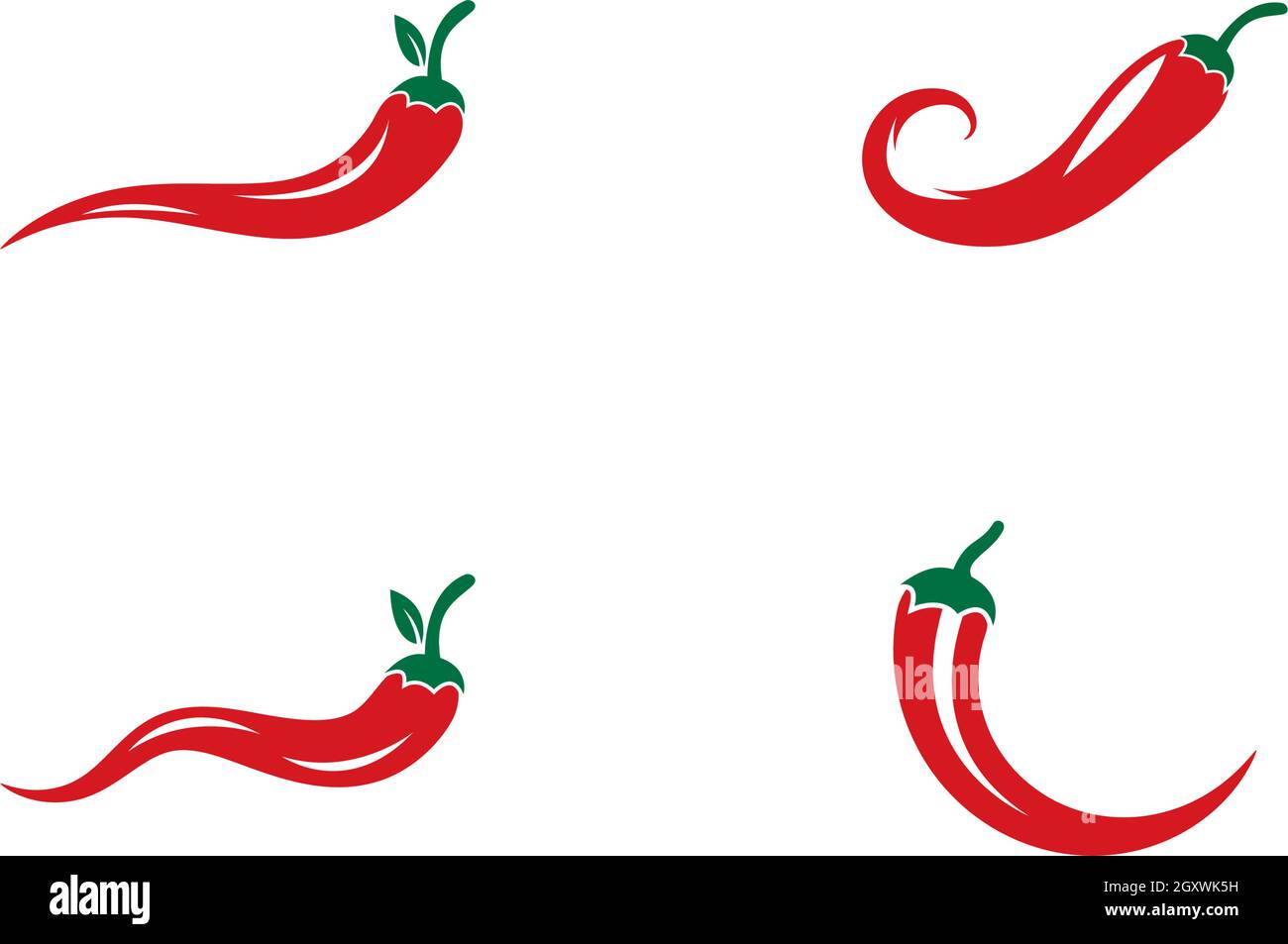 Chili logo vector template Stock Vector Image & Art - Alamy