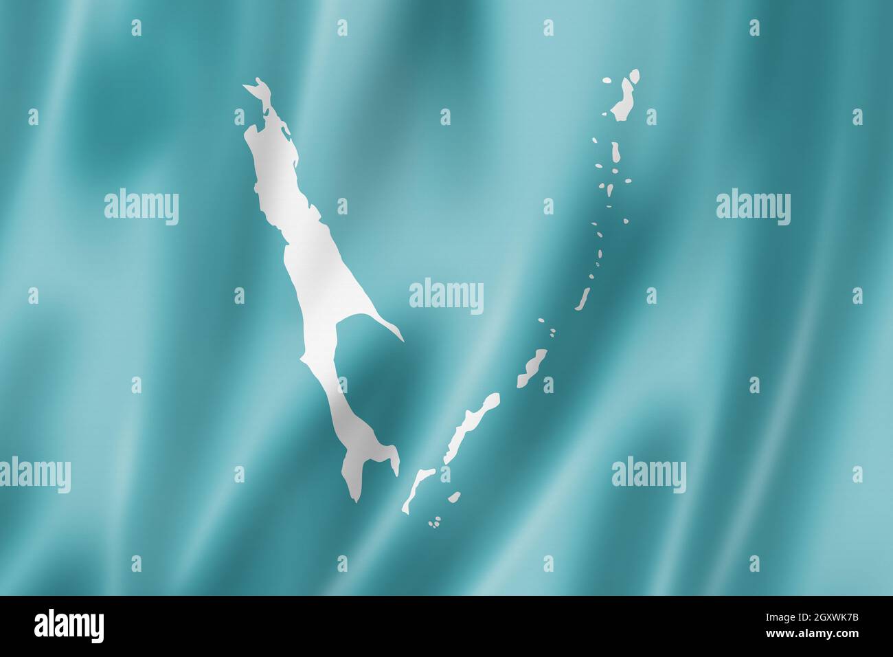 3d flag of sakhalin oblast hi-res stock photography and images - Alamy