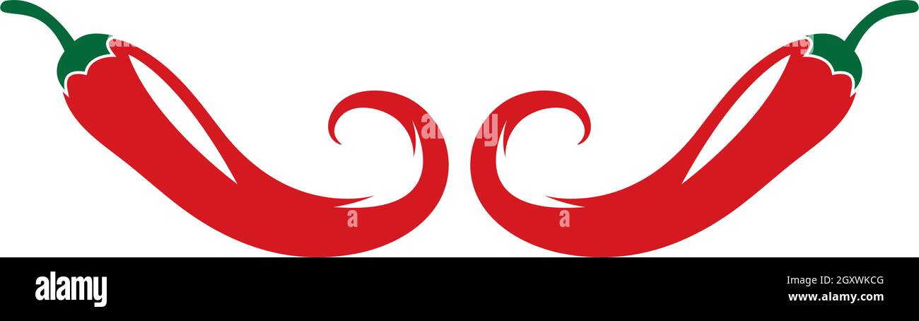 Chili logo vector template Stock Vector Image & Art - Alamy