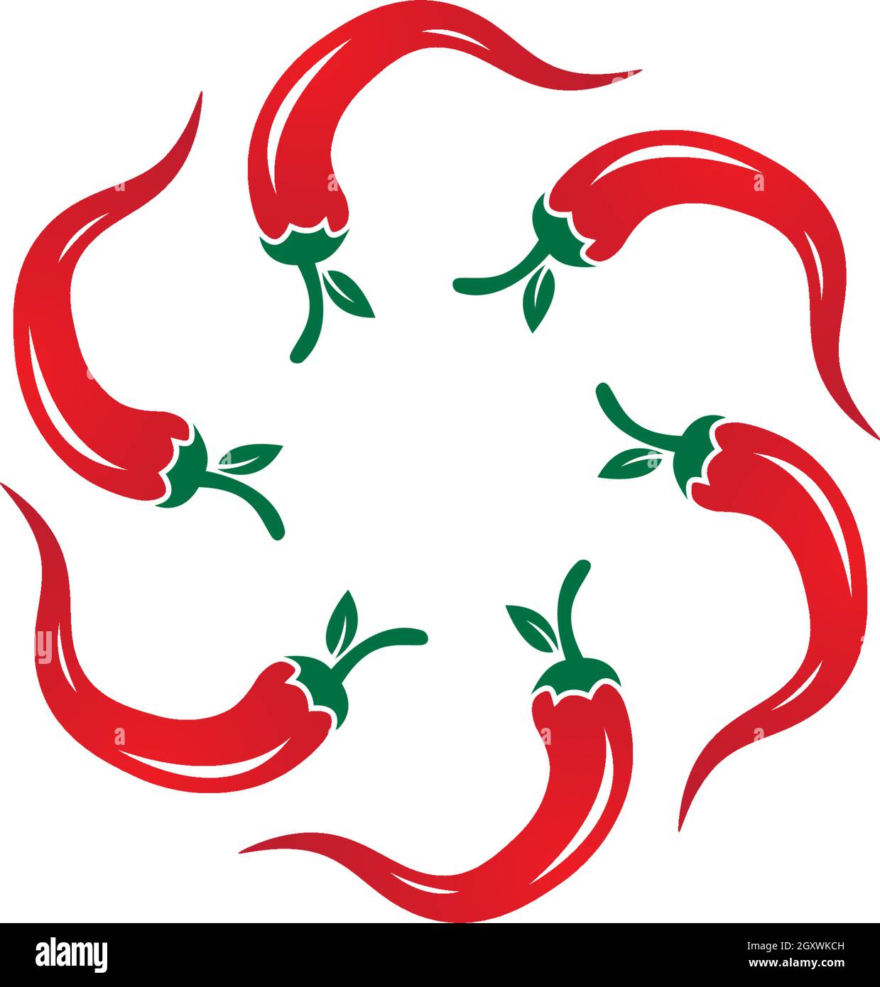 Chili logo vector template Stock Vector Image & Art - Alamy