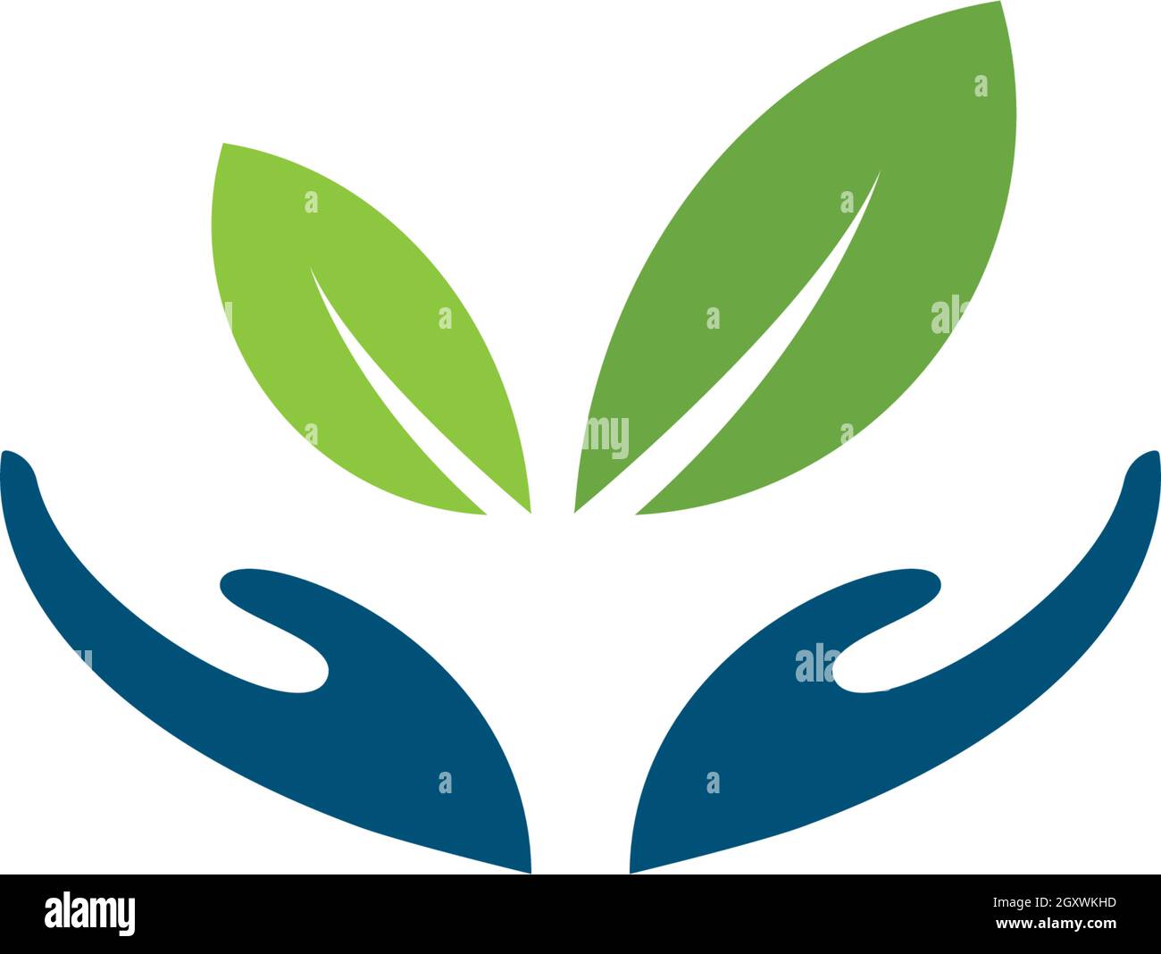 Green care logo vector template Stock Vector Image & Art - Alamy