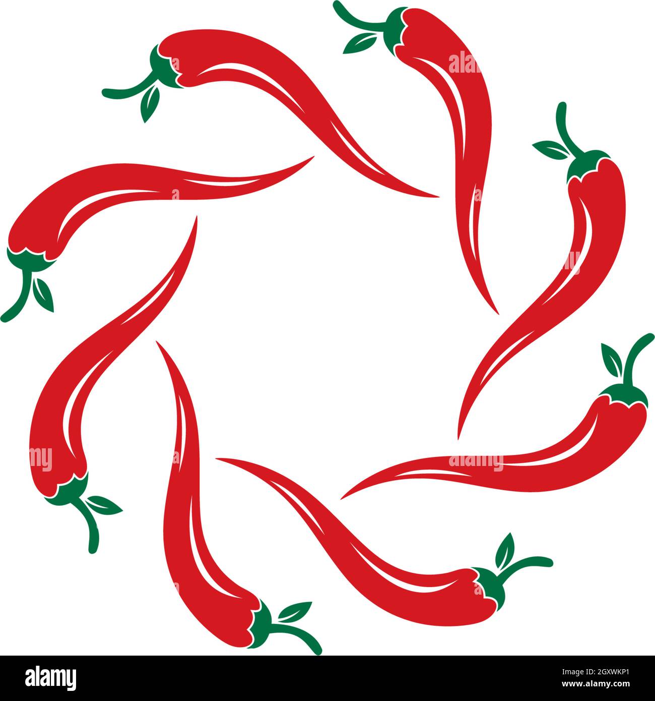 Chili logo vector template Stock Vector Image & Art - Alamy