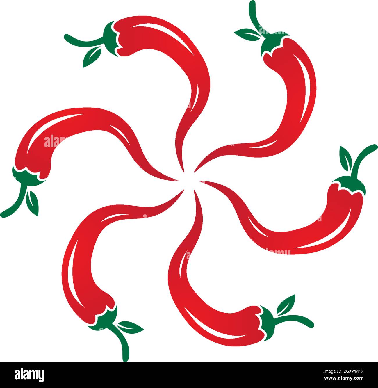 Chili logo vector template Stock Vector Image & Art - Alamy