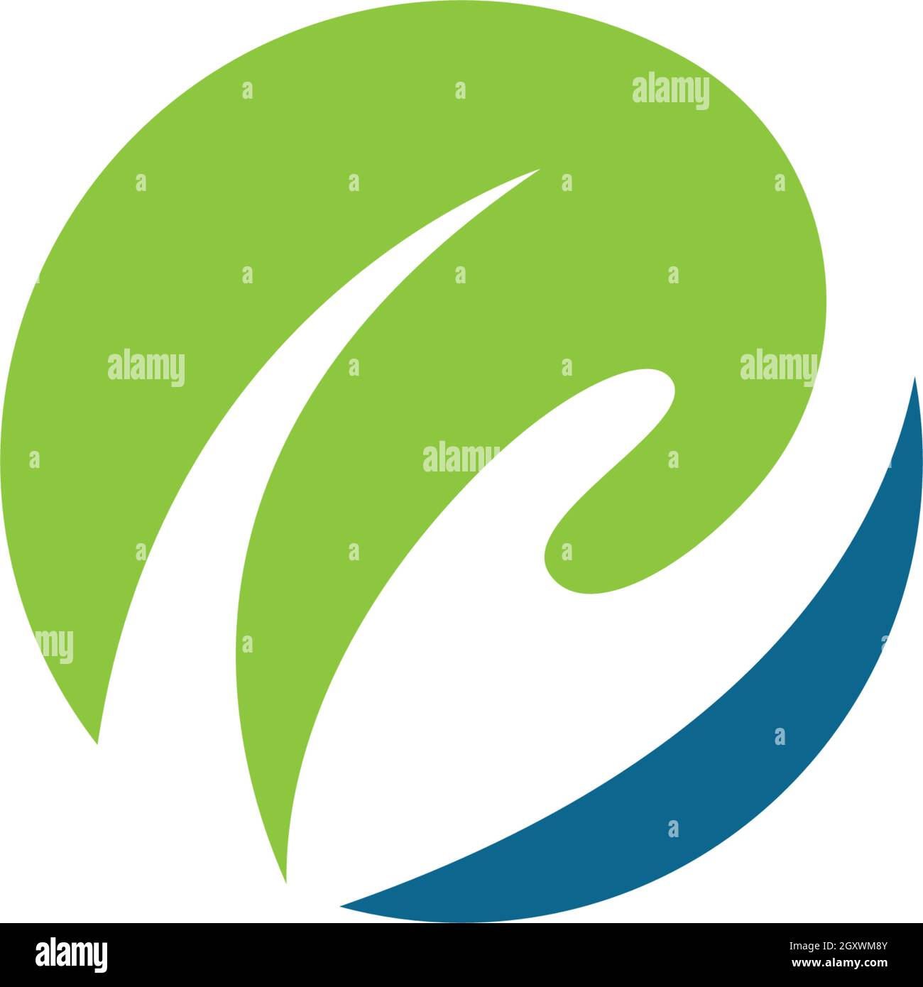 Green Care Logo Template vector icon Business Stock Vector Image & Art ...