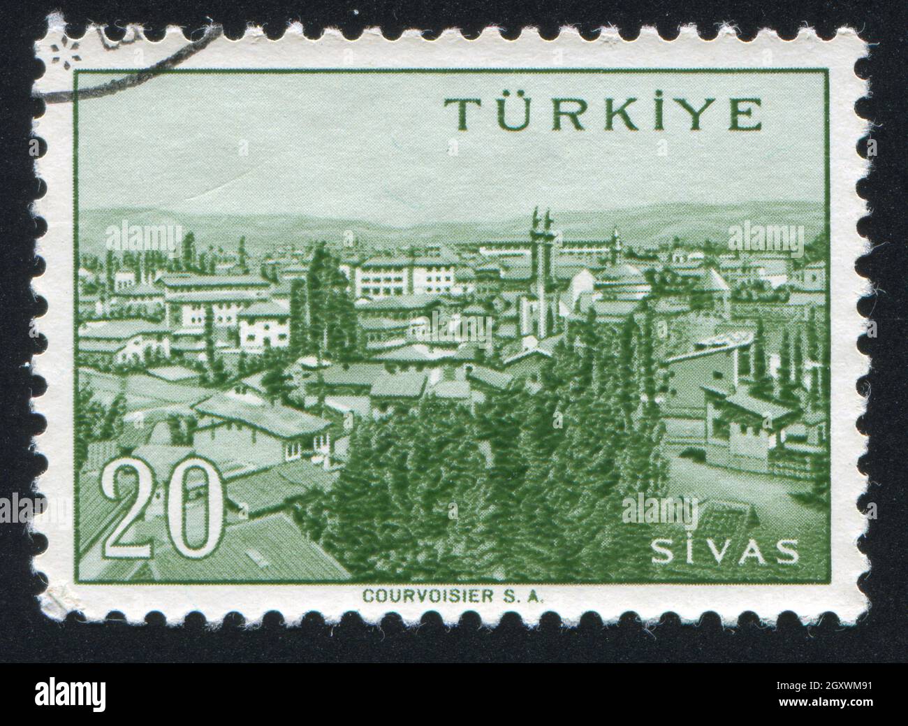 Turkey circa 1959 postage stamp hi-res stock photography and images - Alamy