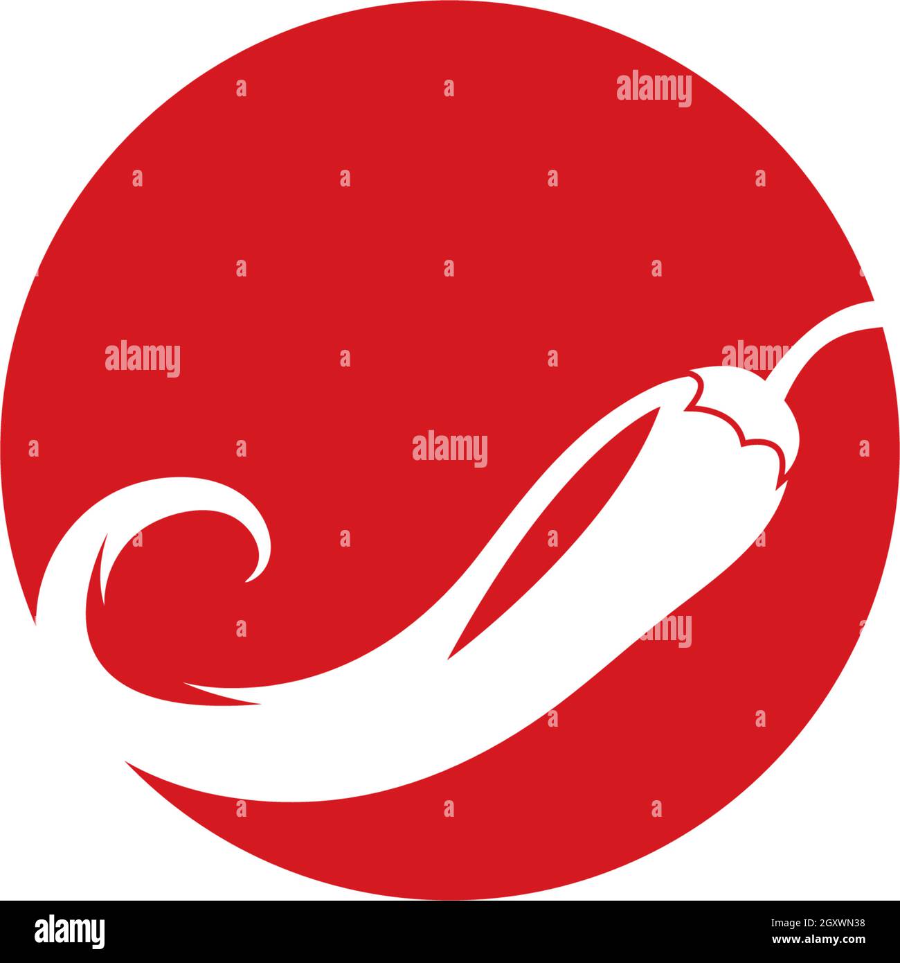 Chili logo vector template Stock Vector Image & Art - Alamy