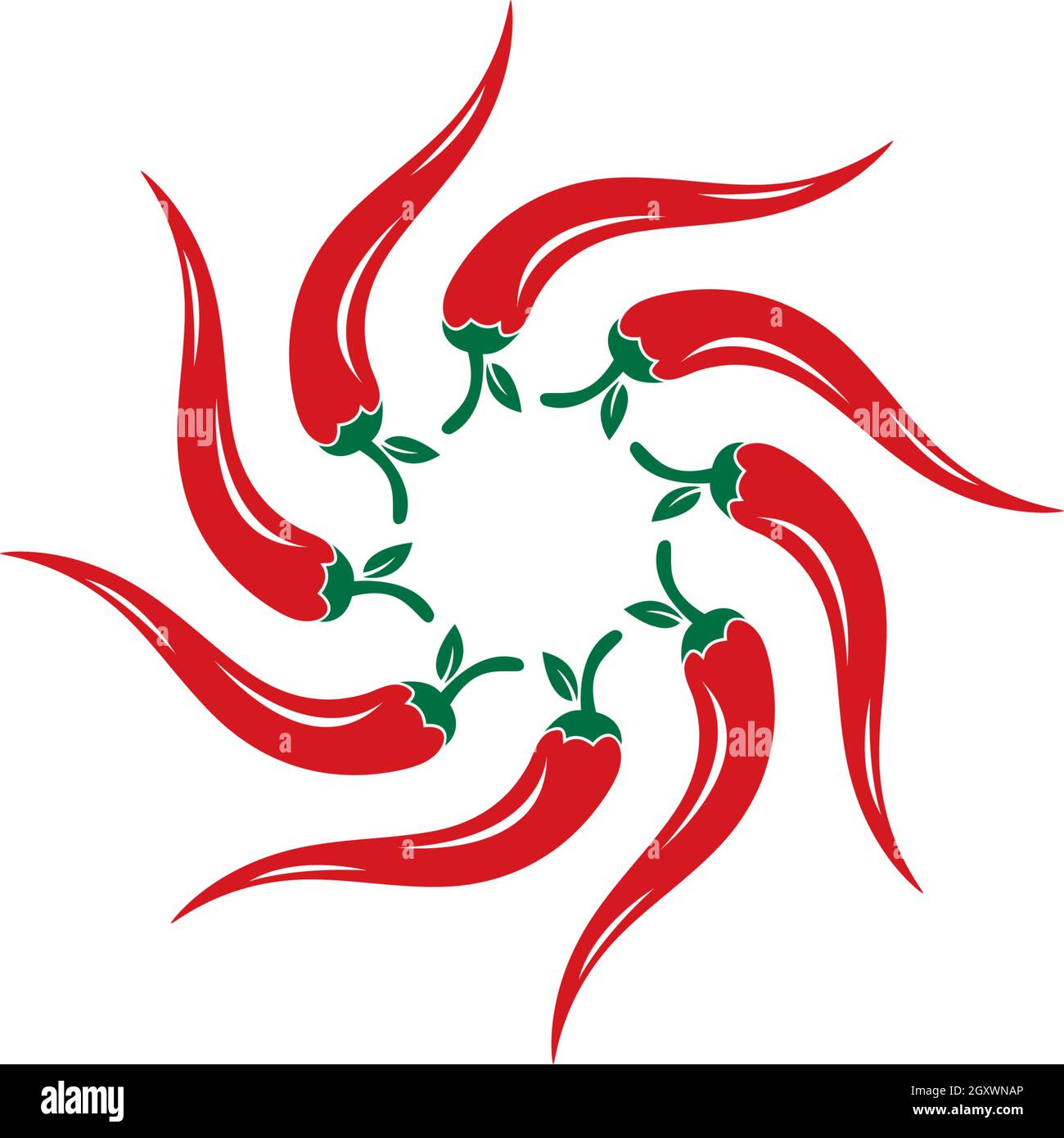 Chili logo vector template Stock Vector Image & Art - Alamy