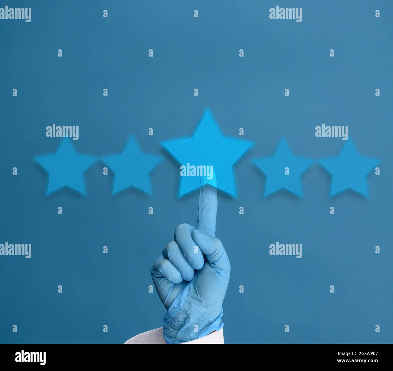 Glove middle finger hand hi-res stock photography and images - Alamy