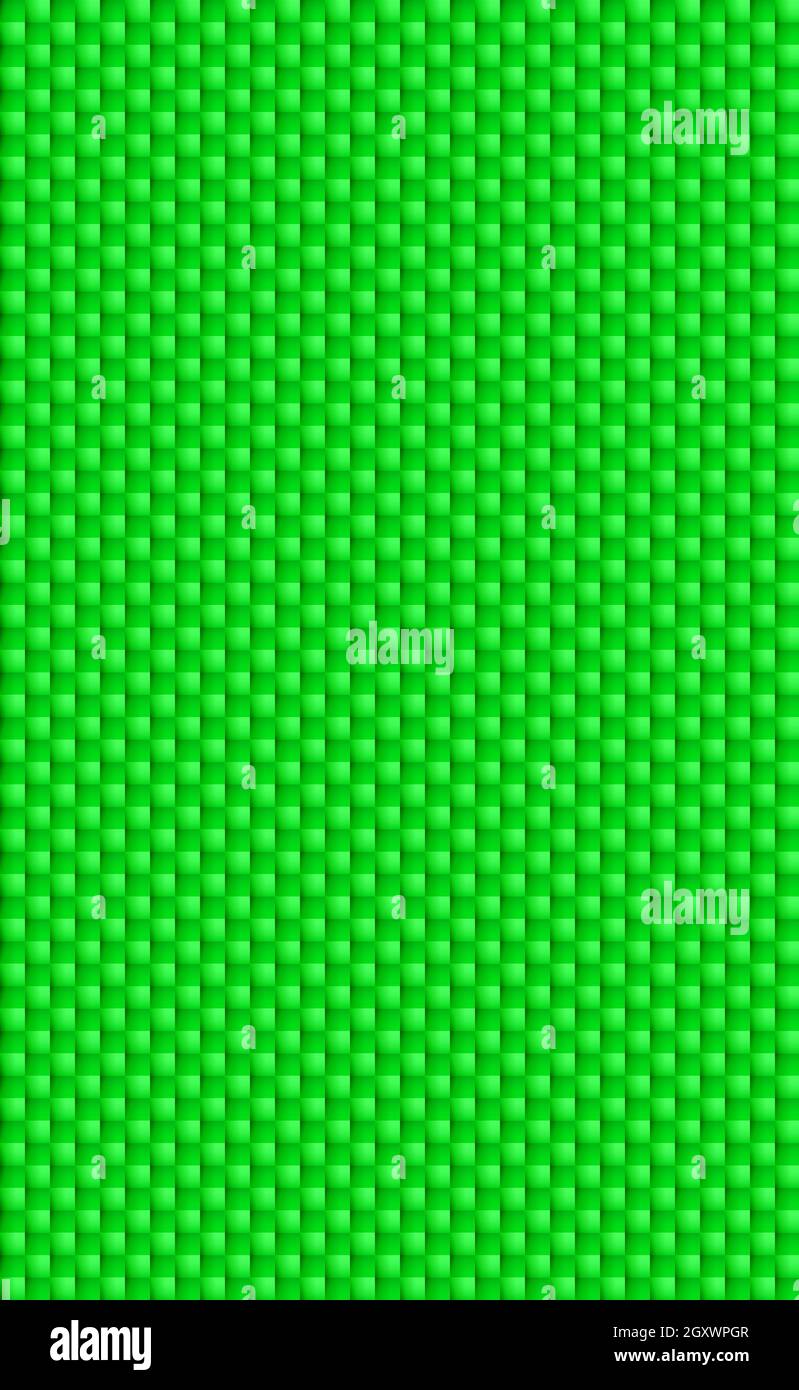Abstract background, many small green squares - Vector illustration ...