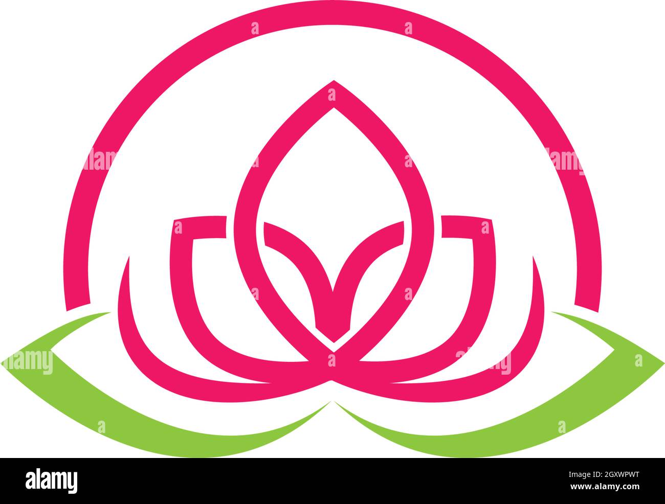 Beauty Vector Lotus flowers design logo Template icon Stock Vector ...