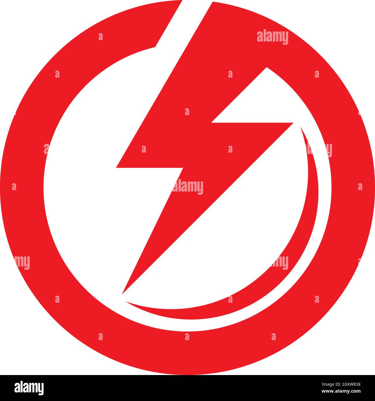 Lightning Logo Template vector icon illustration design Stock Vector ...