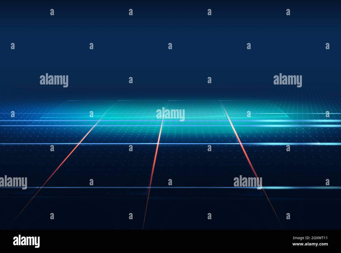 Abstract high technology background, empty backdrop light effects on ...