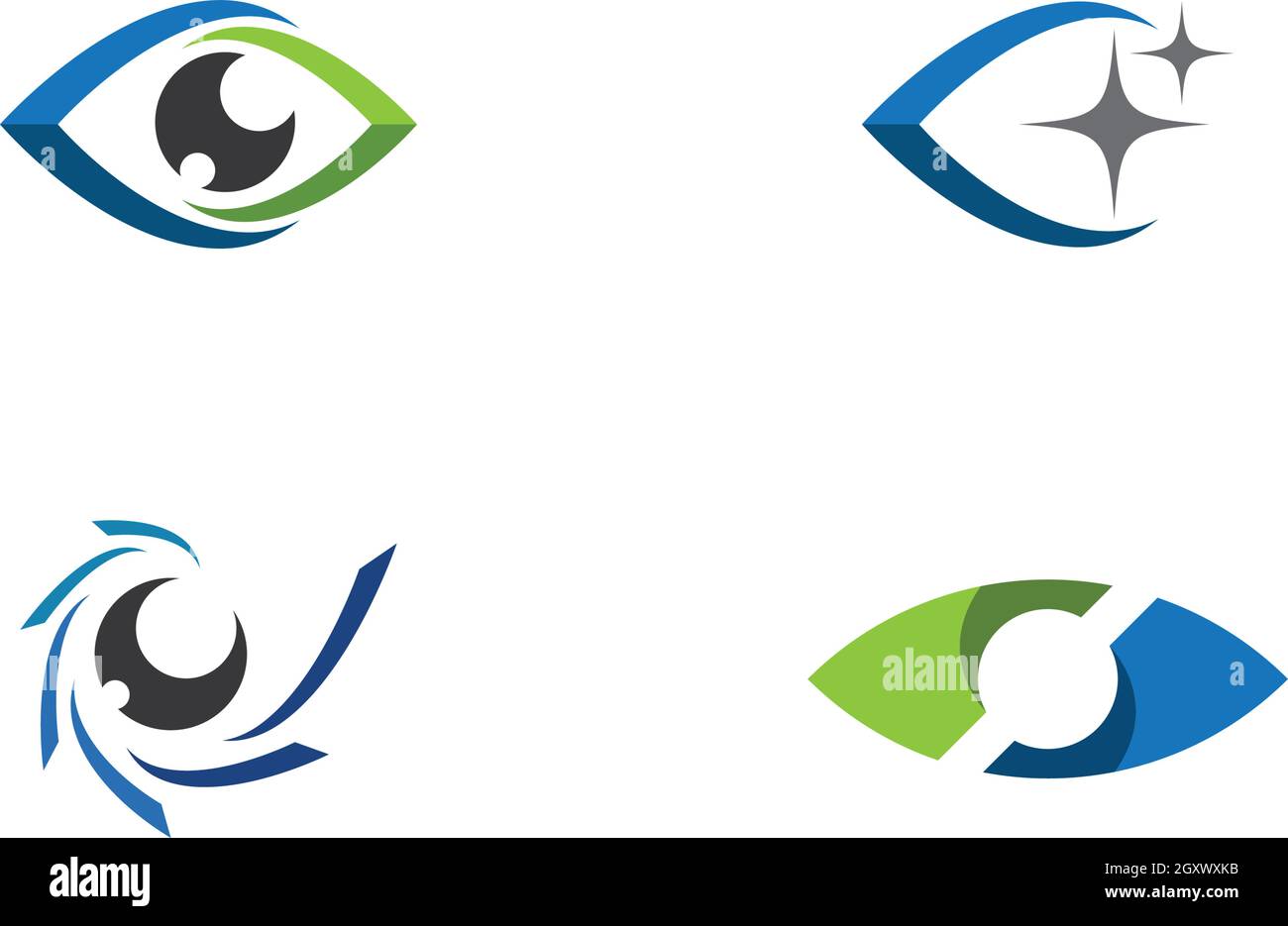 Branding Identity Corporate Eye logo vector Stock Vector Image & Art ...