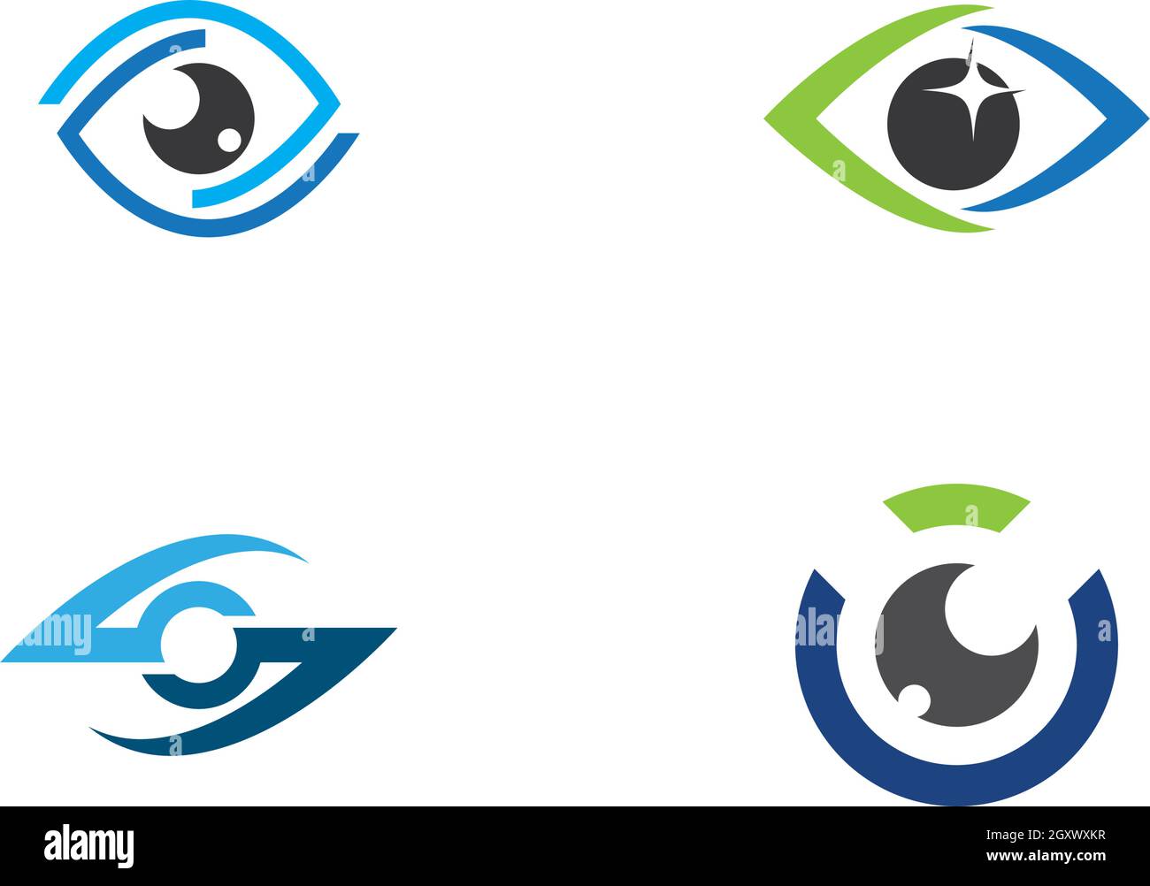 Branding Identity Corporate Eye logo vector Stock Vector Image & Art ...