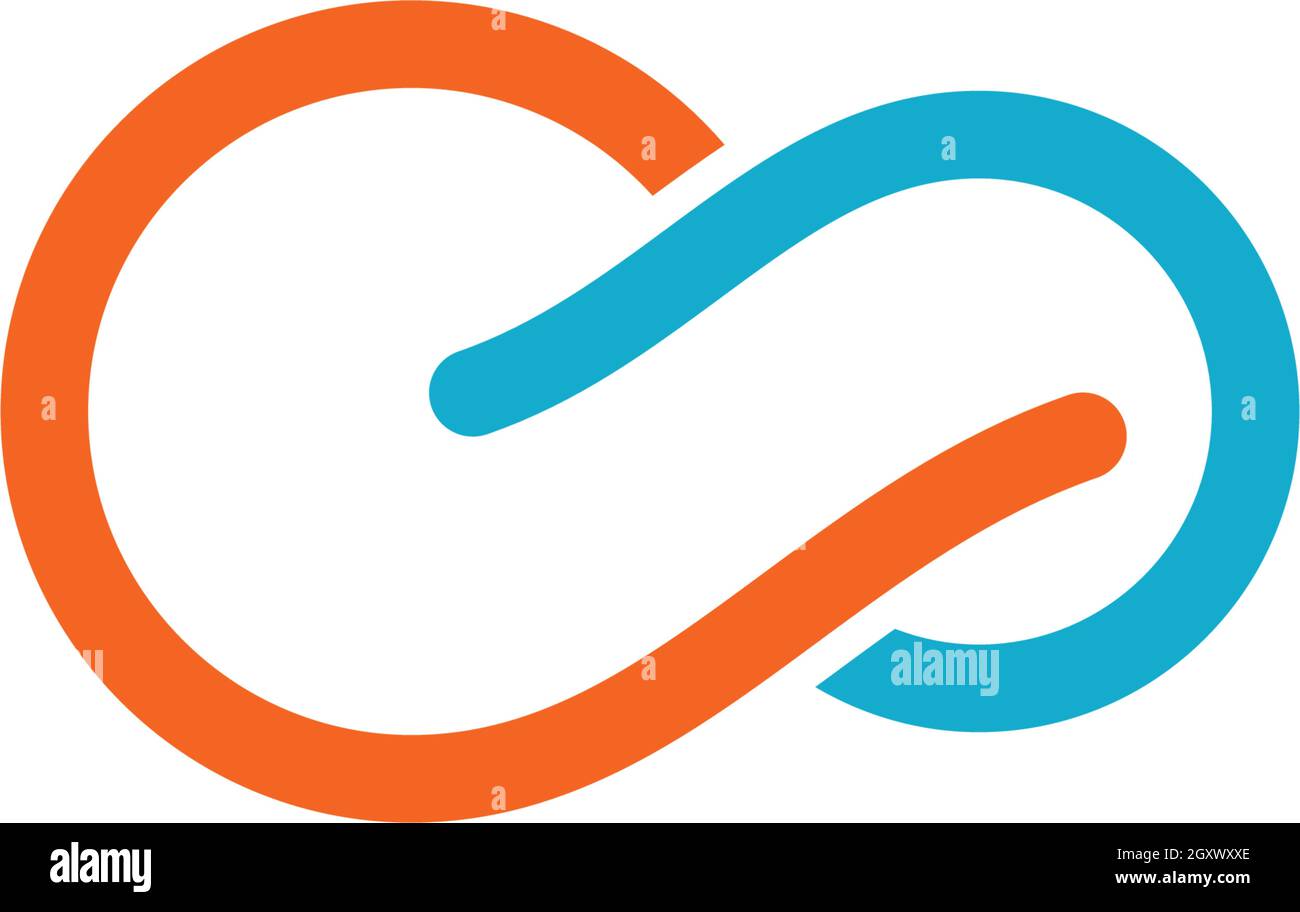 Infinity logo template Stock Vector Image & Art - Alamy