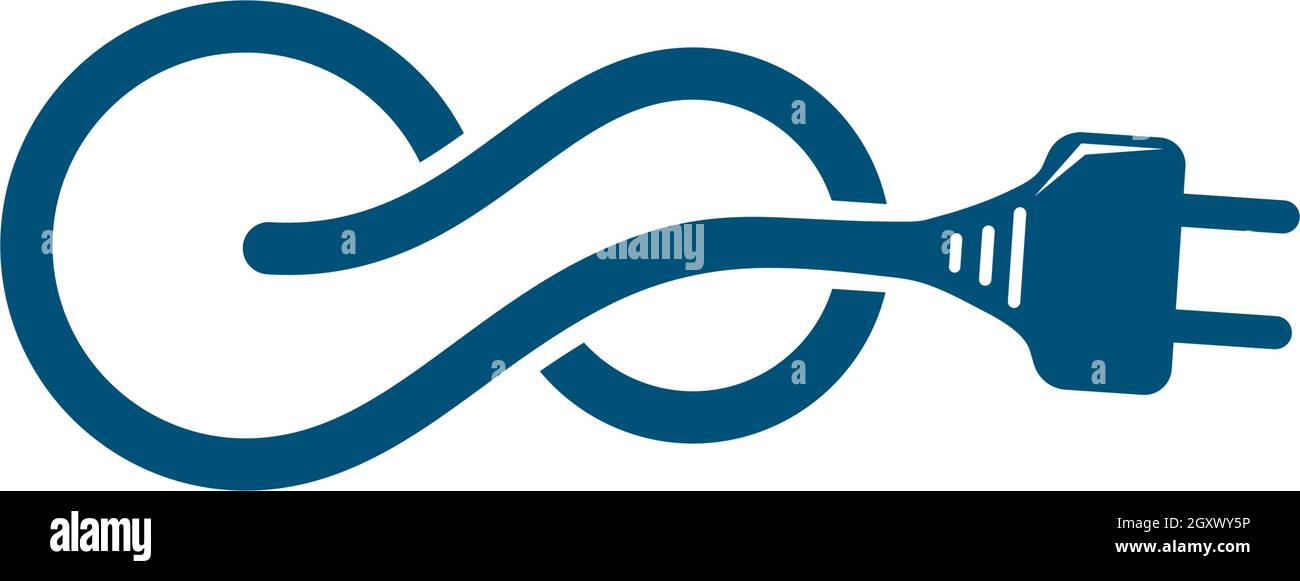 electric Plug logo vector template Stock Vector Image & Art - Alamy