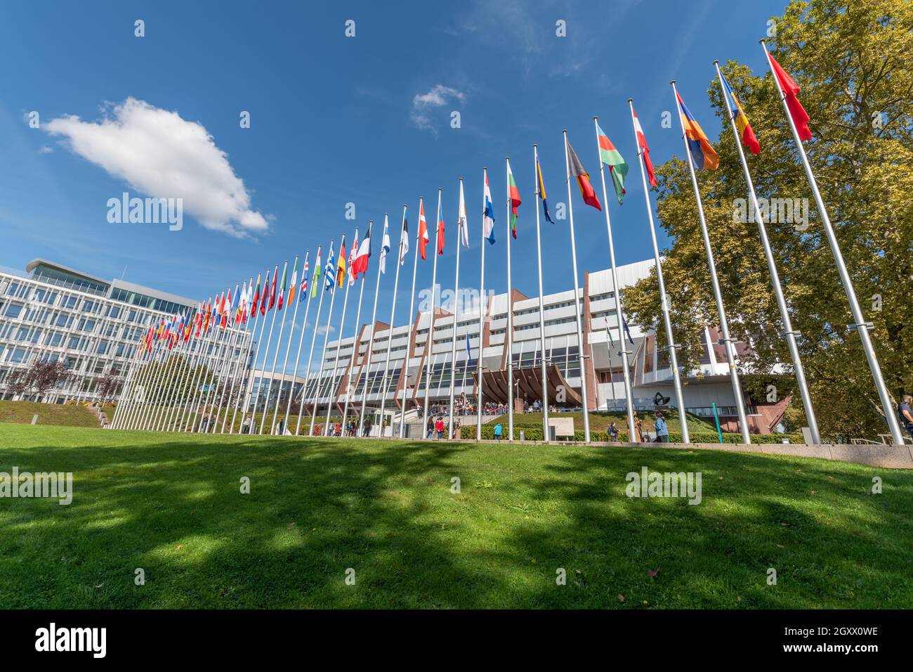 Council of europe strasbourg hi-res stock photography and images - Alamy