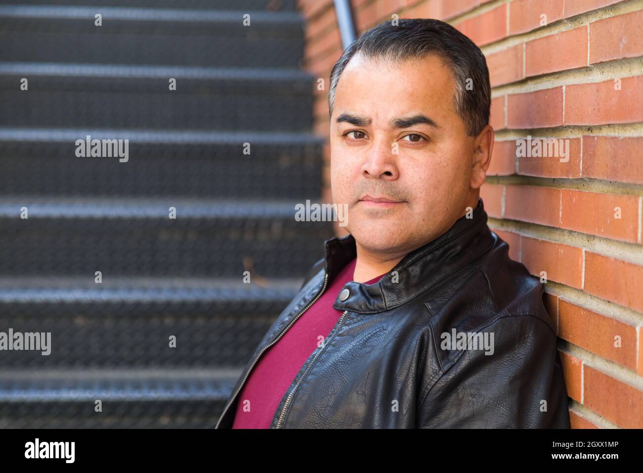 Headshot Portrait of Handsom Hispanic Man Stock Photo - Alamy