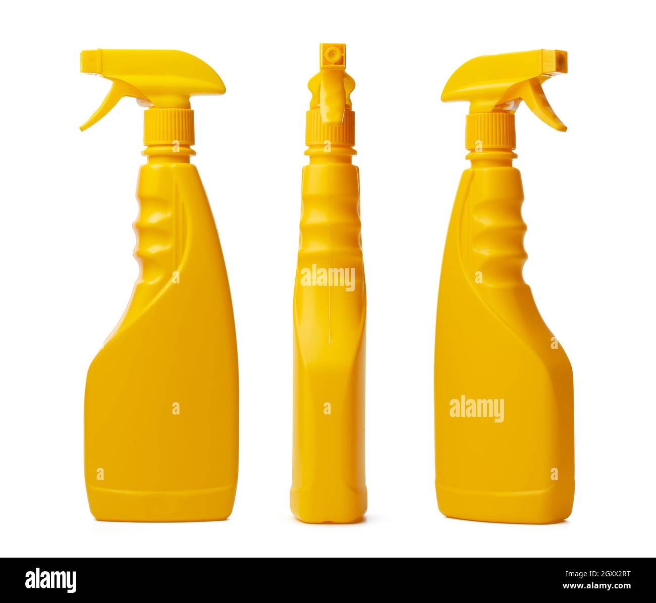 Cleaning spray bottle isolated on white background Stock Photo - Alamy