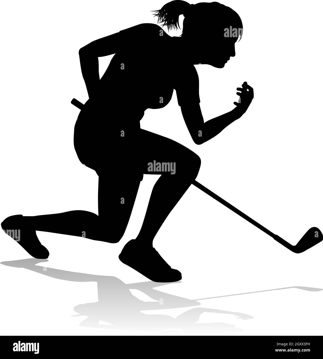 Professional female golfer Black and White Stock Photos & Images - Alamy