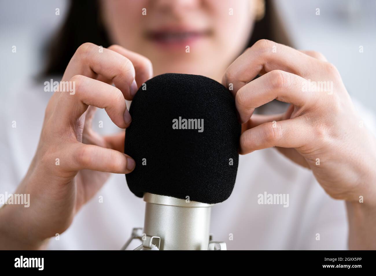 ASMR. Autonomic Sensory Meridian Response. Sensory System Stock Photo ...