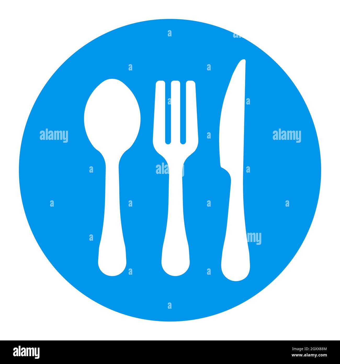 Restaurant logo design fork spoon hi-res stock photography and images ...