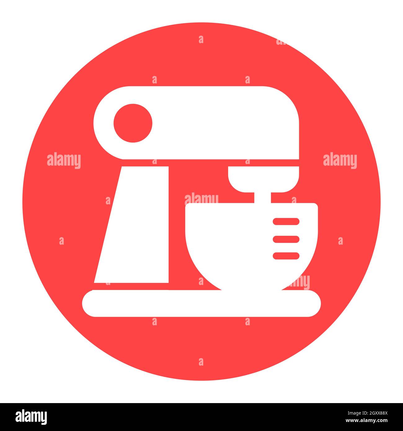 Food mixer icon Cut Out Stock Images & Pictures - Alamy