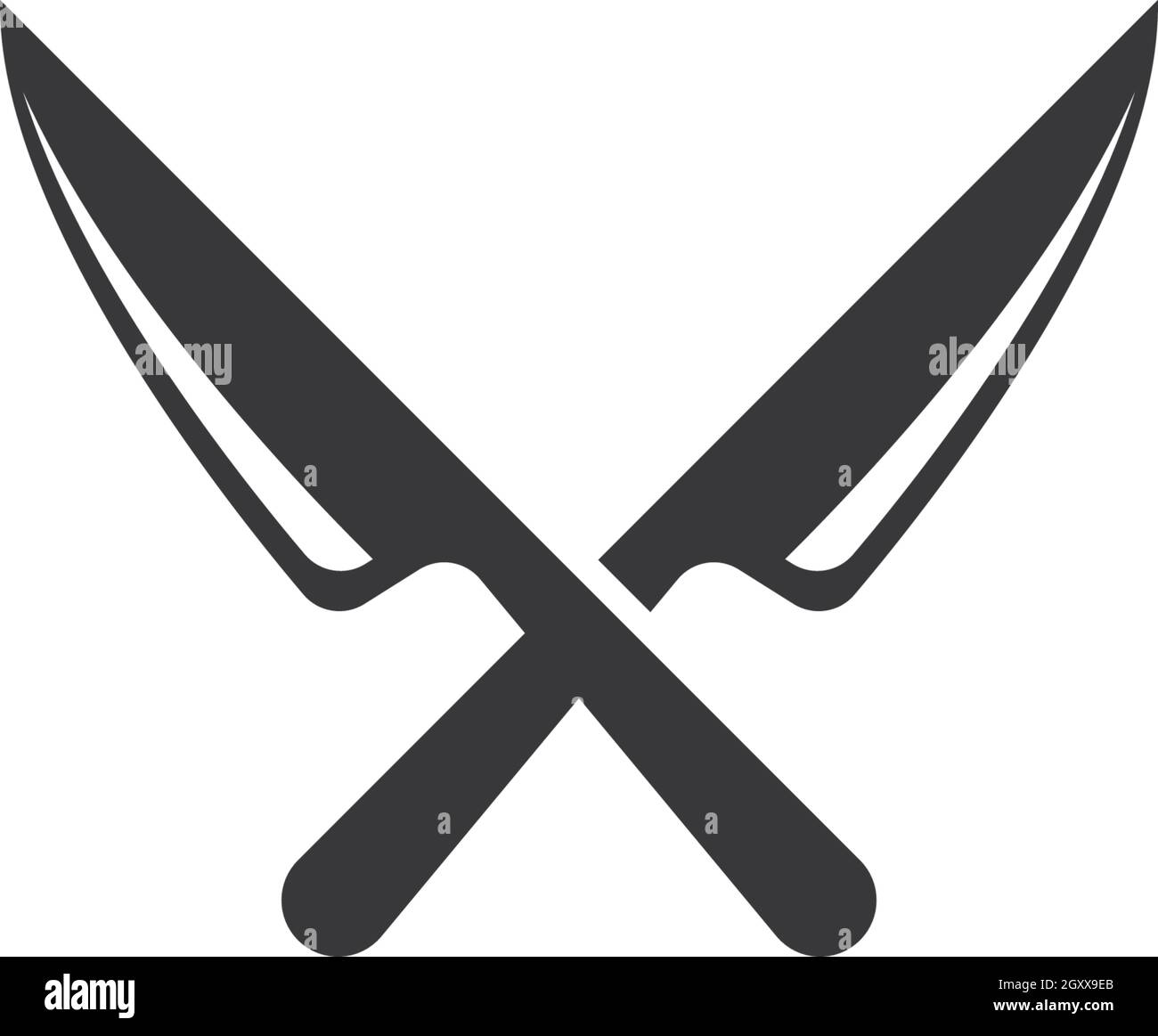 knife icon vector template Stock Vector Image & Art - Alamy