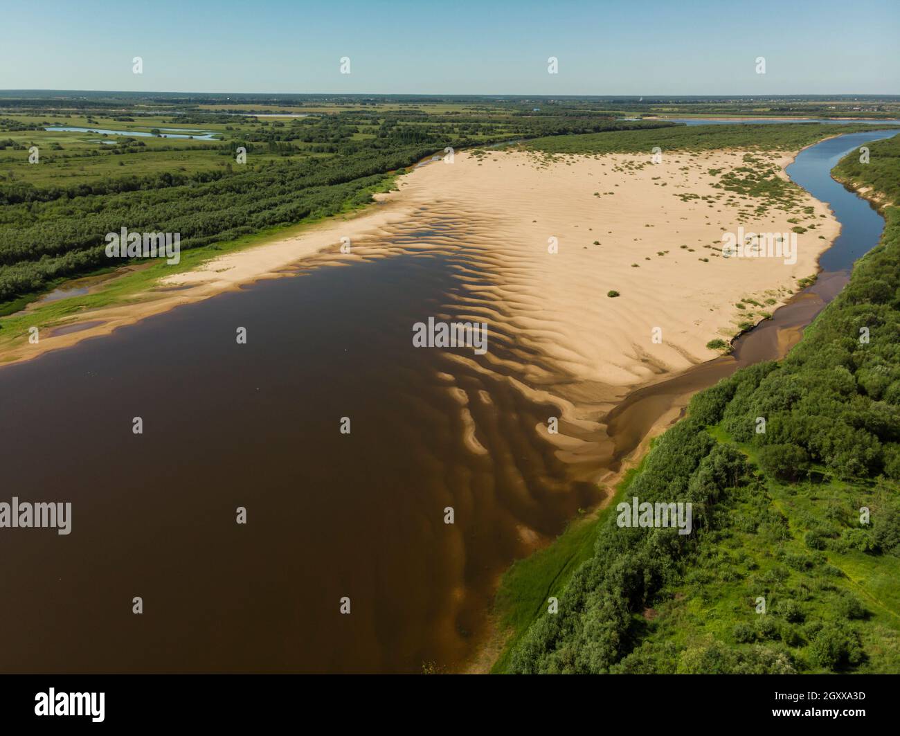 Russian river beaches hi-res stock photography and images - Alamy